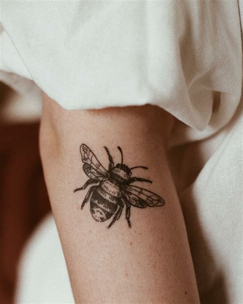 27 Precious Bee Tattoo Ideas To Inspire You Men And Women In 2024