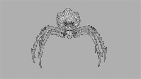 Artstation Spider Warrior Game Assets