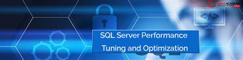 SQL Server Performance Tuning And Optimization Online Training In Karachi Lahore Islamabad