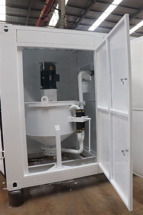 Standard Container Type Grout Mixer Leadcrete Engineering Machinery