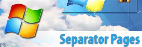 use a separator page when printing in windows computing on demand