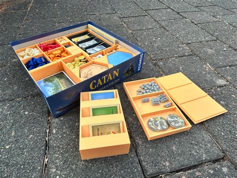 Settlers Of Catan Explorers And Pirates Box Organizer By Janaeichholz