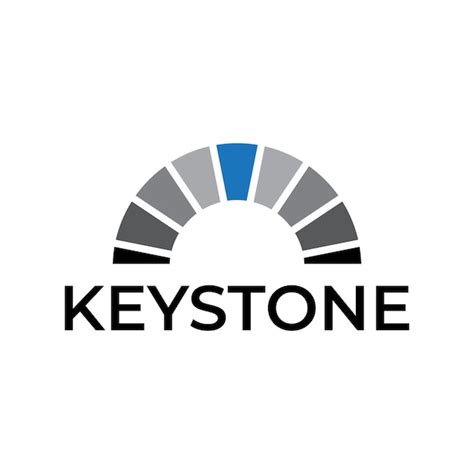 Premium Vector Simple Keystone Logo Design