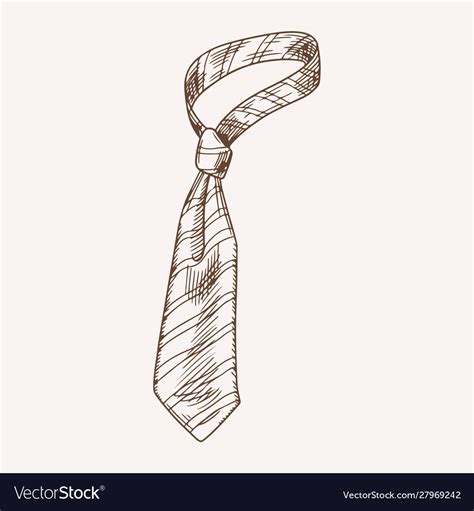 Necktie Drawing