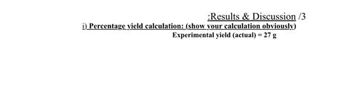 Results And Discussion 3i ﻿percentage Yield