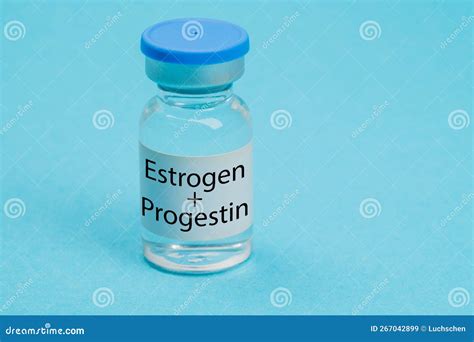Estrogen And Progestin Hormone Injection Vial For Female Hormone