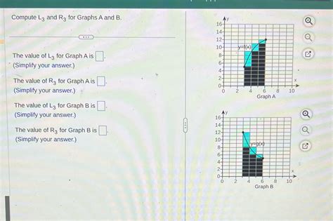 [solved] compute lg and r3 for graphs a and b y x the value of l3