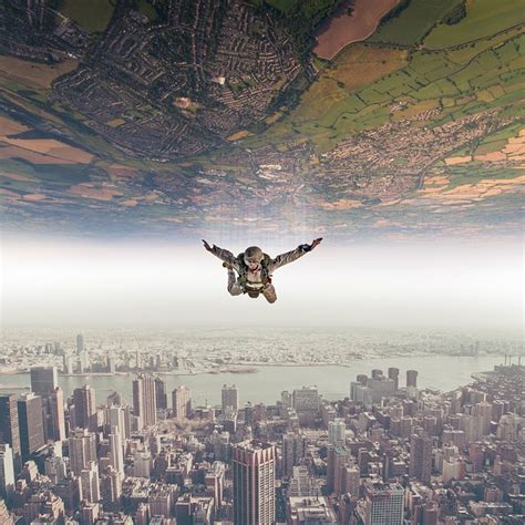 Person Falling From Sky