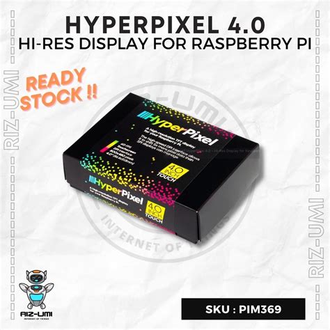jual hyperpixel 4 0 hi res display for raspberry pi shopee indonesia