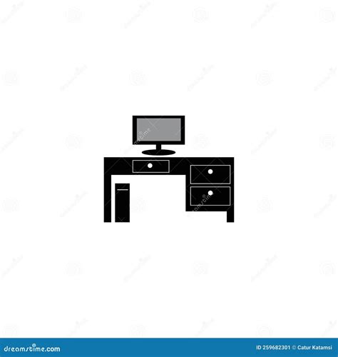 Workbench Logo Icon Design Stock Vector Illustration Of Table 259682301