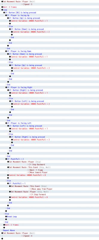 Tutorial Blog Eventing A Push Pull System RPG Maker Forums