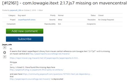 jasperreports依赖itext 2 1 7 js6 jar等下载 小小的暗影 博客园