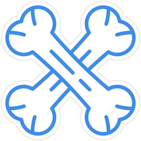 Premium Vector Vector Design Bones Icon Style