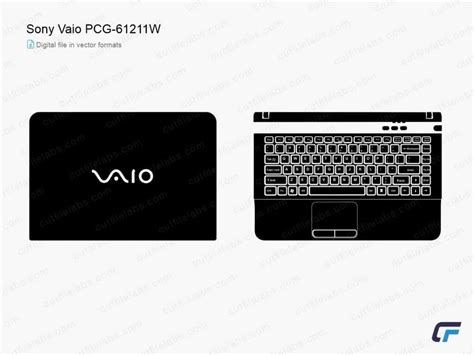 Dell Latitude E7270 P26s Skin Cut File Template Cut File Labs