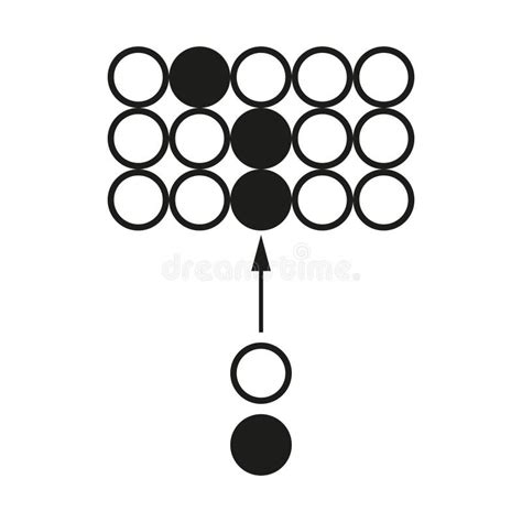 Big Data Chain Reaction Circuit Vector Black Icon On White Background