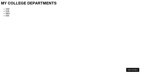 Functional Component Method 1 Codesandbox