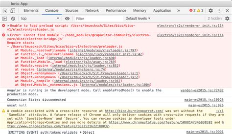 Error Cannot Find Module `electron Bridge` · Issue 54 · Capacitor