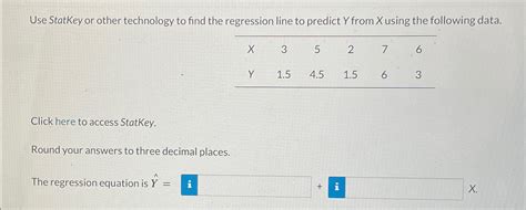 Solved Use StatKey Or Other Technology To Find The Chegg
