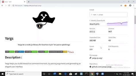 Dealing With Command Line Arguments Using Yargs Youtube