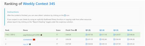 Leetcode Leetcode2023 Contest Competitiveprogramming Amazon Dsa