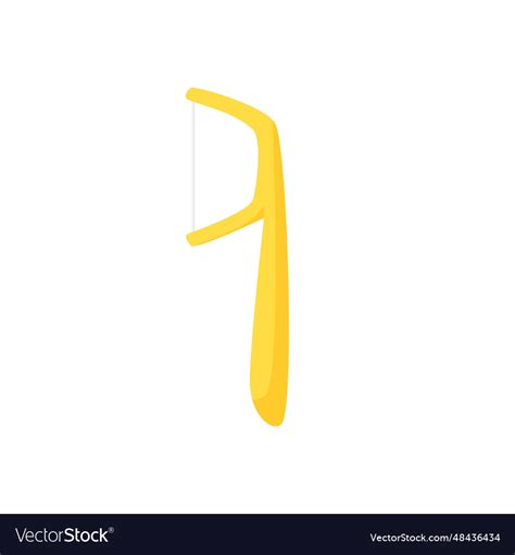 Toothpick Floss Royalty Free Vector Image Vectorstock