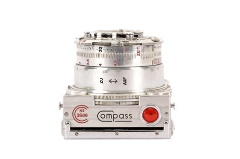 Lot 3 A Jaeger Le Coultre Compass Camera