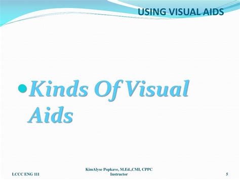 Ppt Using Visual Aids Powerpoint Presentation Free Download Id1386245