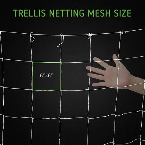 Trellis Netting Garden Netting Climbing Plants Vegetables Temu