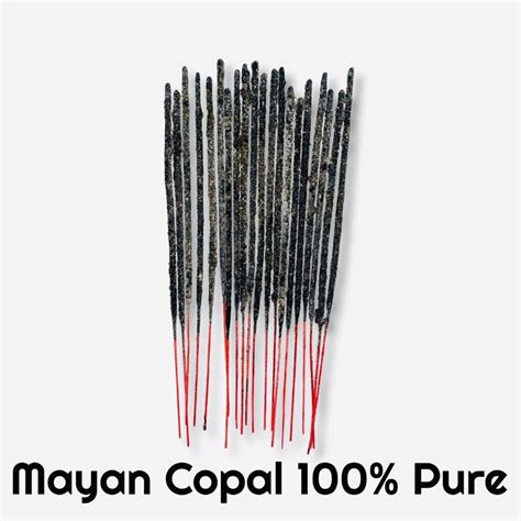 Copal Maya Incienso Artesanal Mayan Copal Incense Sticks 20 Sticks Witches Valley