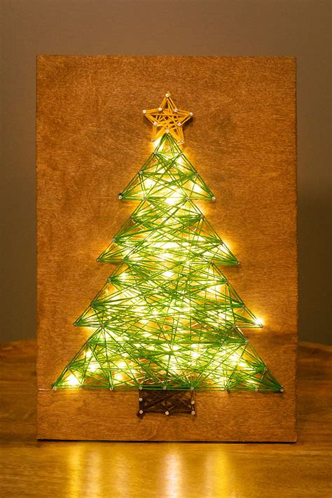 christmas tree free printable string art pattern pattern and stencils