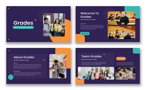 Grades Education Powerpoint Template Presentation Templates