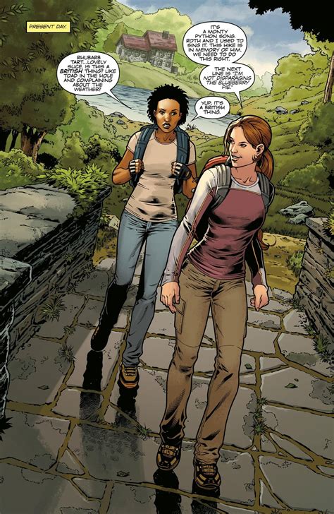 For Those Who Didnt Know Lara Is A Monty Python Fan Image Is From The Canon Comic Omnibus