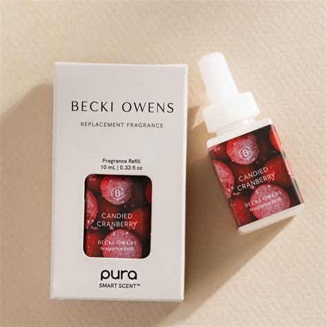 Candied Cranberry Home Fragrance Diffuser Oil Powered By Pura