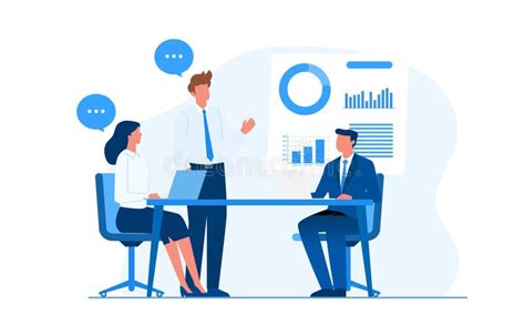 Dynamic Businessman Delivers An Insightful Presentation Using A