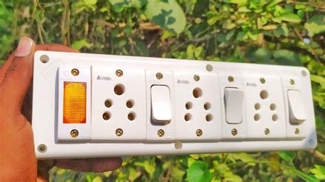 Extension Board Wiring With Indicator 3 Switch 3 Socket 1 Indicator