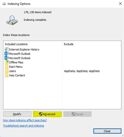 Outlook Search Indexing Issue Computech Support