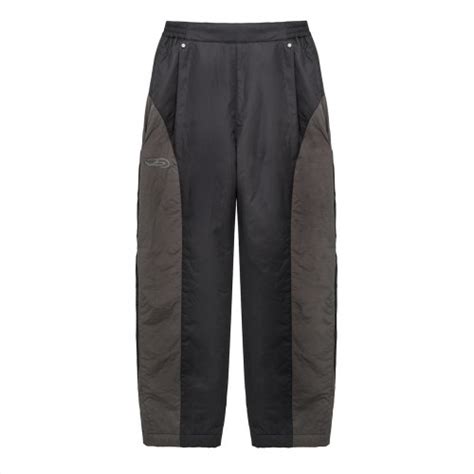 허그유어스킨 와이드 스키 패딩 팬츠 브라운 위시버킷