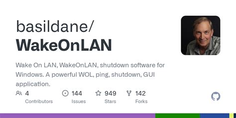 Github Basildane Wakeonlan Wake On Lan Wakeonlan Shutdown Software For Windows A Powerful
