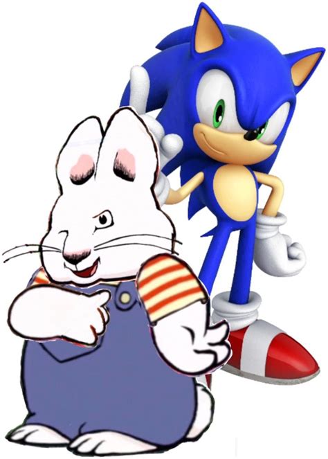 Max And Sonic Vector Max And Ruby Sonic Character