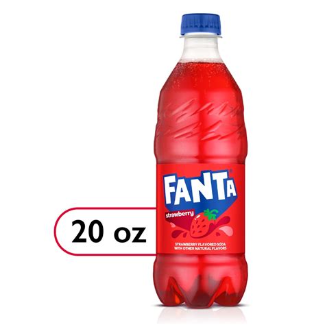 Fanta® Strawberry Soda Bottle 20 Fl Oz Frys Food Stores