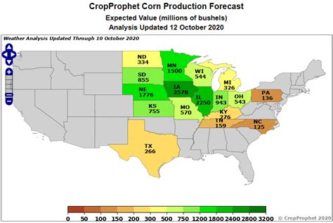 Usda Crop Production Maps Infographic The Most Valuable Agricultural