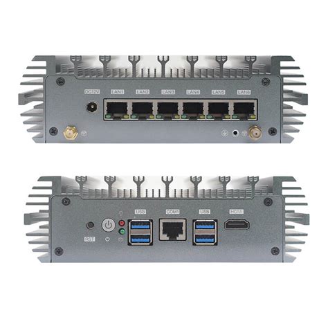 12th 13th Pfsense Firewall Soft Router Mini Pc With 6 Lan