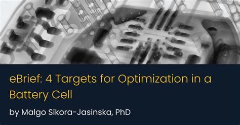 Battery Optimization Empowered By Strategic Metrology And Characterization Covalent Metrology