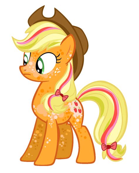 Echo Applejack Redesign By Itsvoids On Deviantart