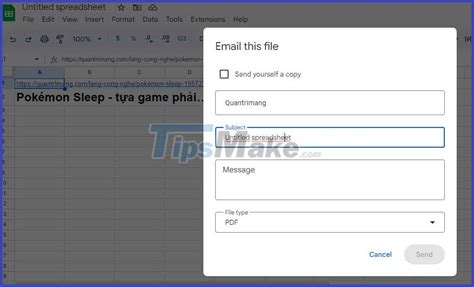 How To Convert Google Sheets To PDF TipsMake