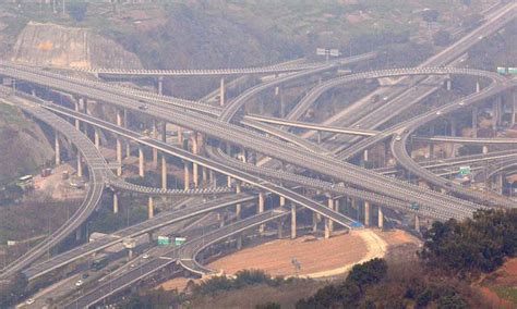 Chinas Mind Blowing Overpass Shown At Chongqing Daily Mail Online