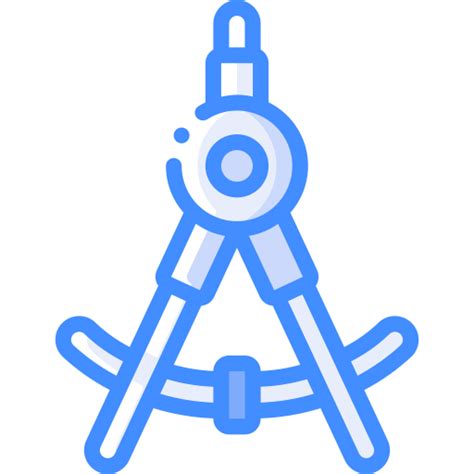 Compass Basic Miscellany Blue Icon