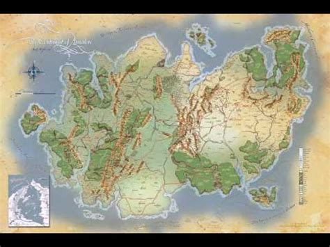 Coffee And Incense Dragonlance Map Of Krynn Animation Of The