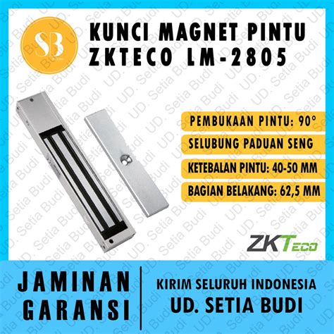 Jual Zkteco Lm2805 Magnetic Door Lock Kunci Magnet Pintu Lm 2805 Shopee Indonesia