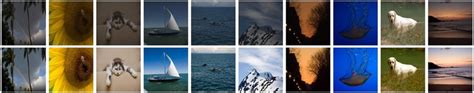 Samples From The Fivek Dataset The Top Row Shows The Raw Input Images